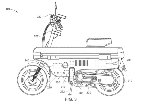 Honda patentiert Motocompo „Range Extender“-Scooter